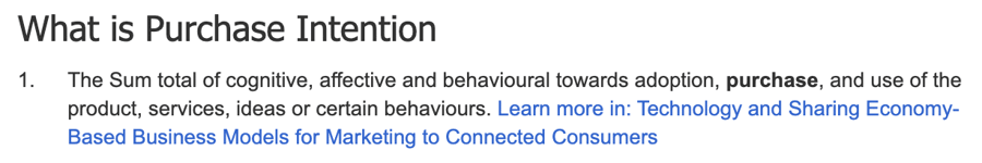 Comparing Purchase Intent, Buyer Intent and Behavioral Intent Data